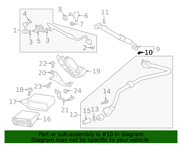 4E0-260-749-C - AC Tube O-Ring 2005-2024 Audi | Audi OEM Parts