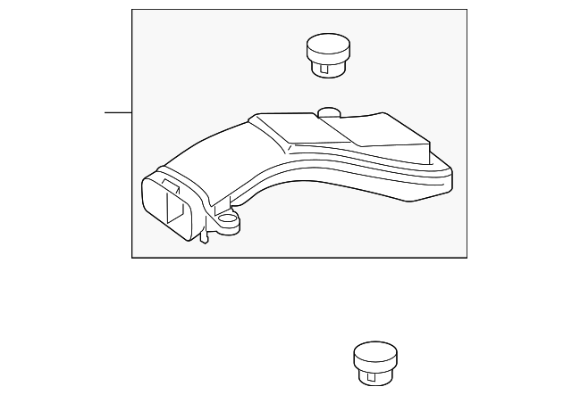 2015-2023 Mercedes-Benz Air Inlet Duct 276-090-26-37 | MB OEM Parts