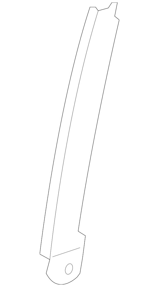 67404-48060 - Door Window Glass Surround Channel Bracket 2008-2013 ...