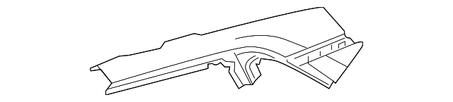 2022-2024 Toyota Roof Rail 61220-0R011 | Toyota San Diego Parts