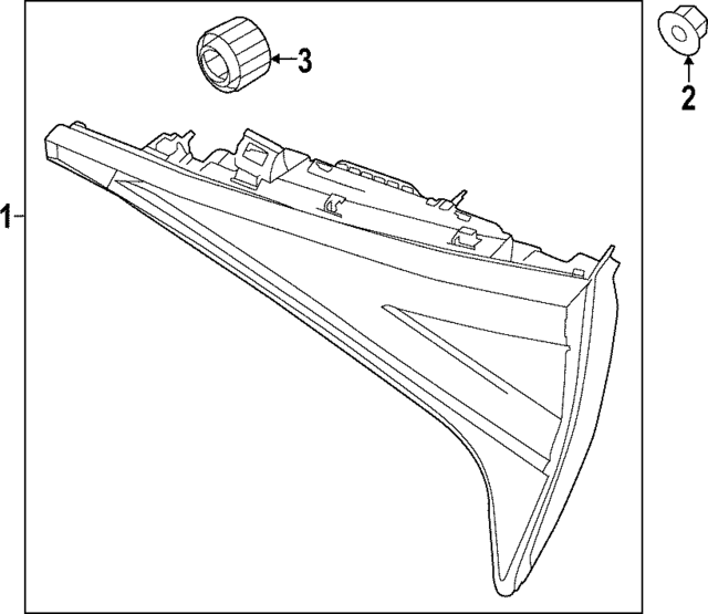 92403-DW000 - Tail Lamp Assembly 2023-2024 Kia Sportage | Kia.Parts Store