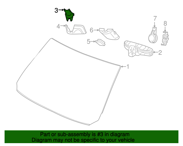 2015-2023 Mopar Upper Cov 68213403aa | TascaParts.com