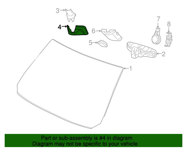 2015-2023 Mopar Low Cover 68213404AA | TascaParts.com