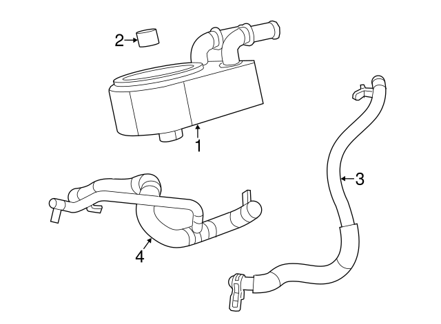 2007-2014 Mopar Hose 5058998af | TascaParts.com
