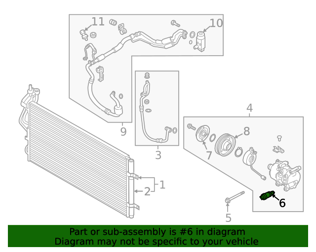 Genuine OEM Control Valve Part# 97674-D3000 Fits 2016-2023 Hyundai: Up ...