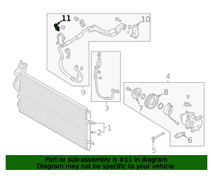 97721-D9000 - Pressure Sensor - 2018-2022 Hyundai | hyundaiparts