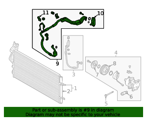 2022-2023 Hyundai Kona Hose & Tube Assembly 97775-J9560 | OEM Parts Online