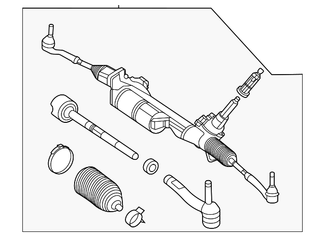 167-460-28-01 - Rack And Pinion Assembly 2020 Mercedes-Benz | Mercedes ...
