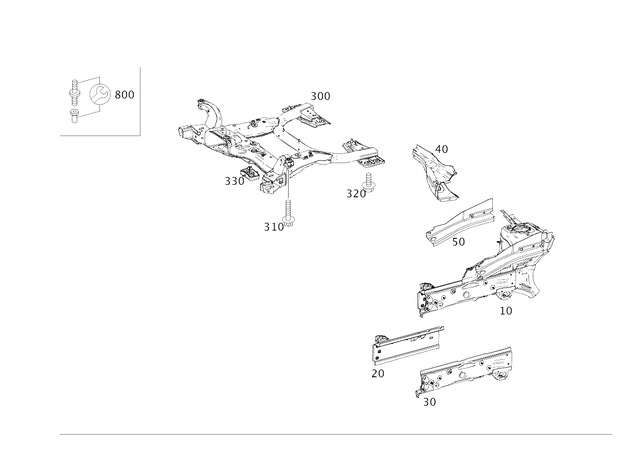 246-620-19-00 - Wheel Well 2014-2020 Mercedes-Benz | Mercedes-Benz USA ...