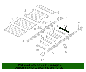 2014-2024 Ram Cross-Member 68134053AA | Mopar Parts Canada
