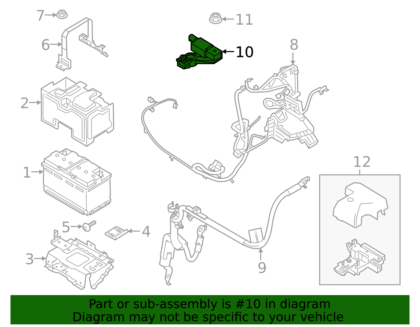 KL3Z-10C679-B - 2019-2023 Ford Ranger - Battery Current Sensor | My ... KL3Z-10C679-B - 2019-2023 Ford Ranger - Battery Current Sensor | My ...