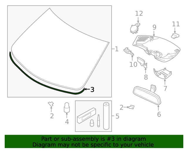 31442826 - Lower Molding - 2019 2020 Volvo XC40 | Volvo OEM Parts Direct