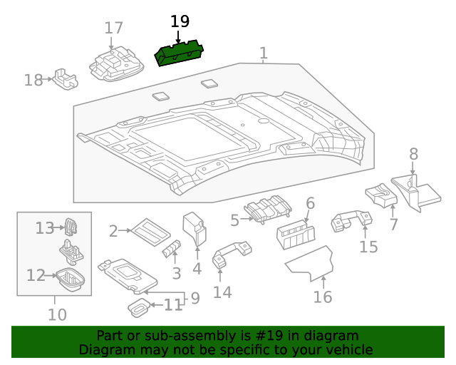 000-906-91-05-9051 - Courtesy Lamp 2020 Mercedes-Benz | Mercedes-Benz ...