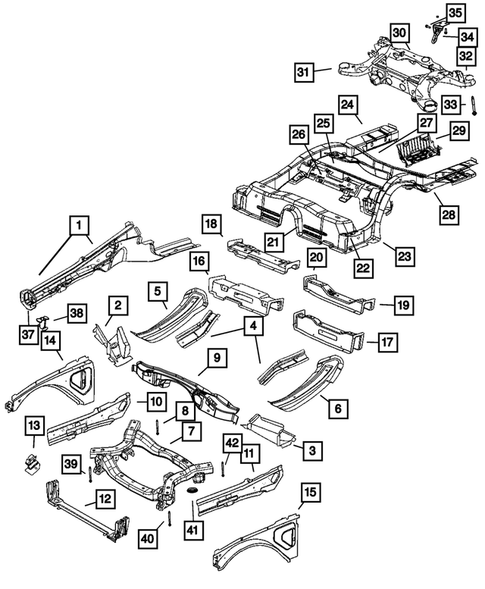 Frames for 2011 Dodge Charger | Steve White Parts