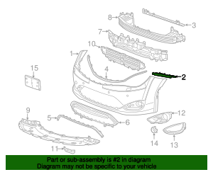 2017-2020 Chrysler Side Bracket - Driver's Side (LH) 68229139AC ...