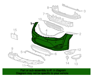 2017-2020 Chrysler Fascia 68602223aa | TascaParts.com