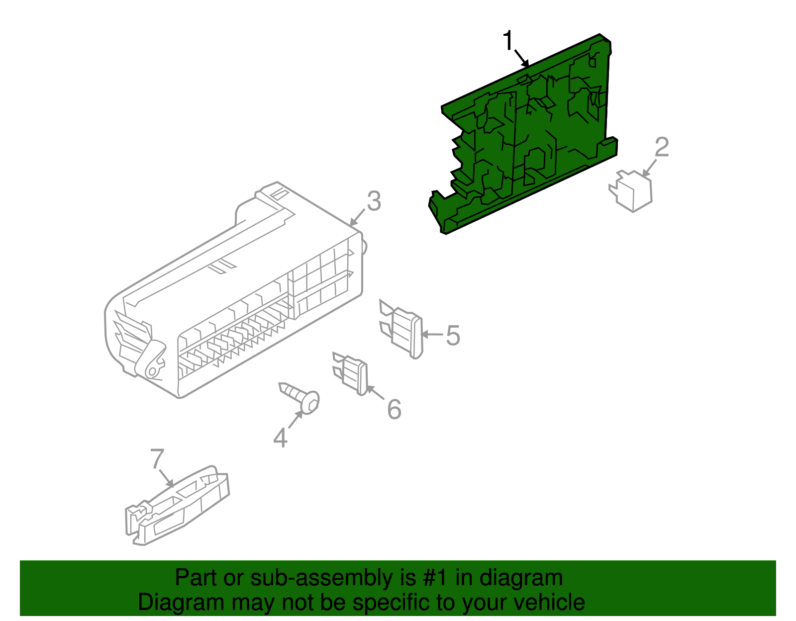2012-2018 Volkswagen Relay Plate 7N0-937-503 | Wolfsburg Parts Direct