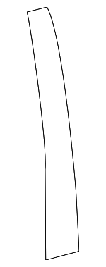 75923-52120 - Black Out Tape - 2012-2014 Toyota Yaris | DiscMonster