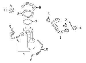 2020 Ford Filler Neck LC3Z-9034-B | TascaParts.com