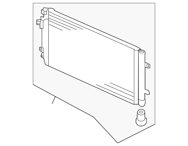 Genuine A/C Condenser for 2012-2014 Hyundai | Part# 97606-1R000 ...