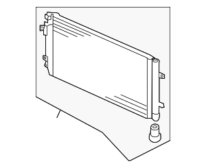 Genuine A/C Condenser for 2012-2014 Hyundai | Part# 97606-1R000 ...