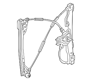 2019-2023 GM Front Driver Side Door Window Regulator 84652631 GM ...