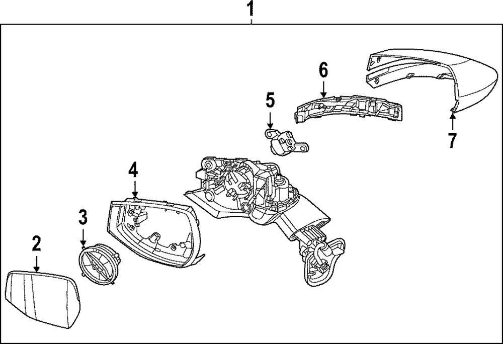 99220-P1100 - Side Camera 2023-2025 Kia Sportage | Kia.Parts Store