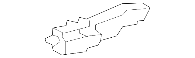 SU003-01498 - Bumper Cover Stay (Right, Front) - 2013-2020 Toyota | OEM ...