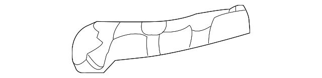 2007-2010 Chevrolet Front Driver Side Bumper Filler Support 25824820 GM ...