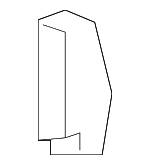 2007-2013 GM Bumper Face Bar Bracket 15838208 | TascaParts.com