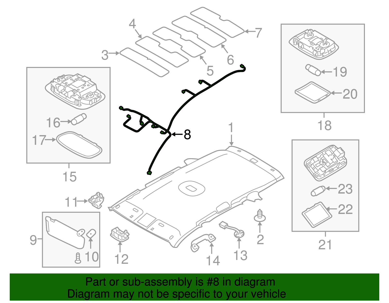 2012-2013 Kia Sorento Wire 91800-1U011 | Retail Performance Auto Parts