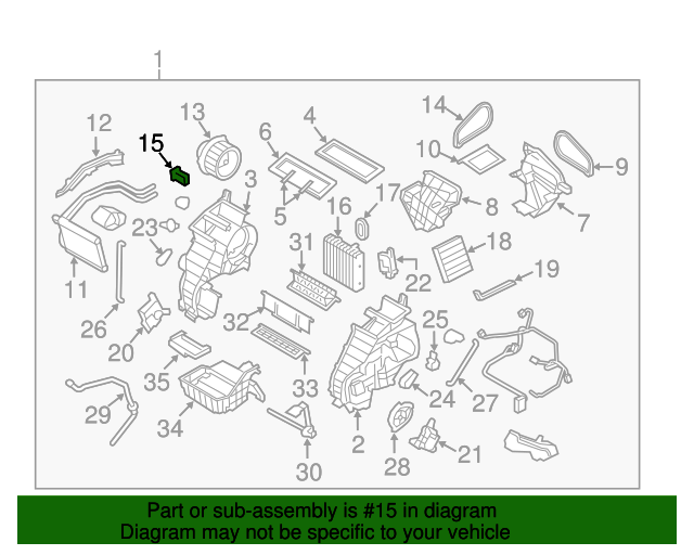 97035-08000 - Resistor 2010-2013 Kia Soul | Kia.Parts Store