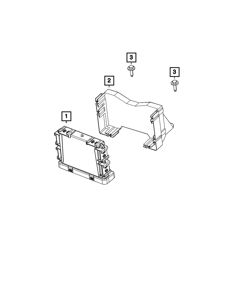 2021-2023 Jeep Gateway Module 68624552AA | Mopar.com National eStore
