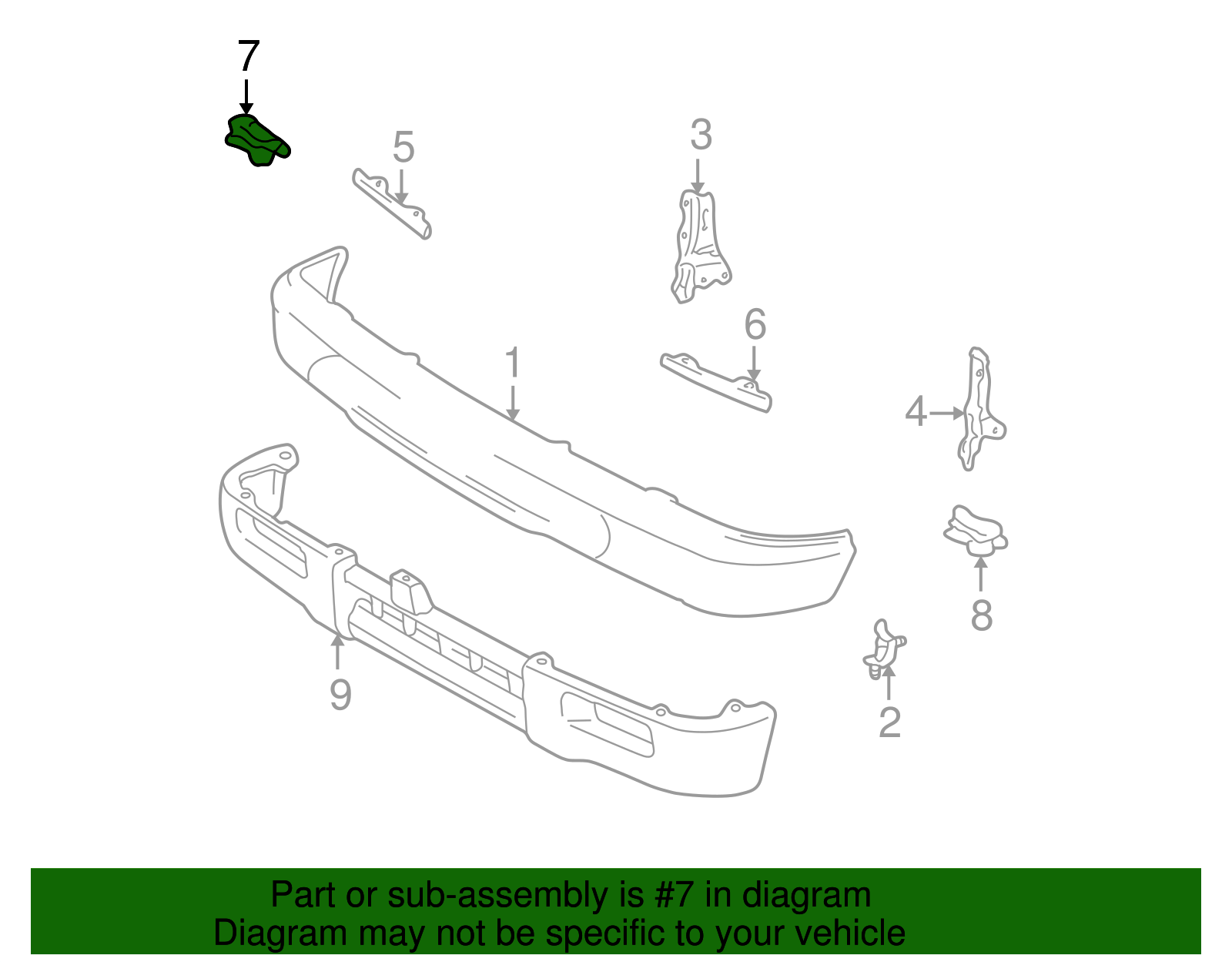 52522-35020 - Filler Retainer 1995-1997 Toyota Tacoma | Group 1 Auto Parts