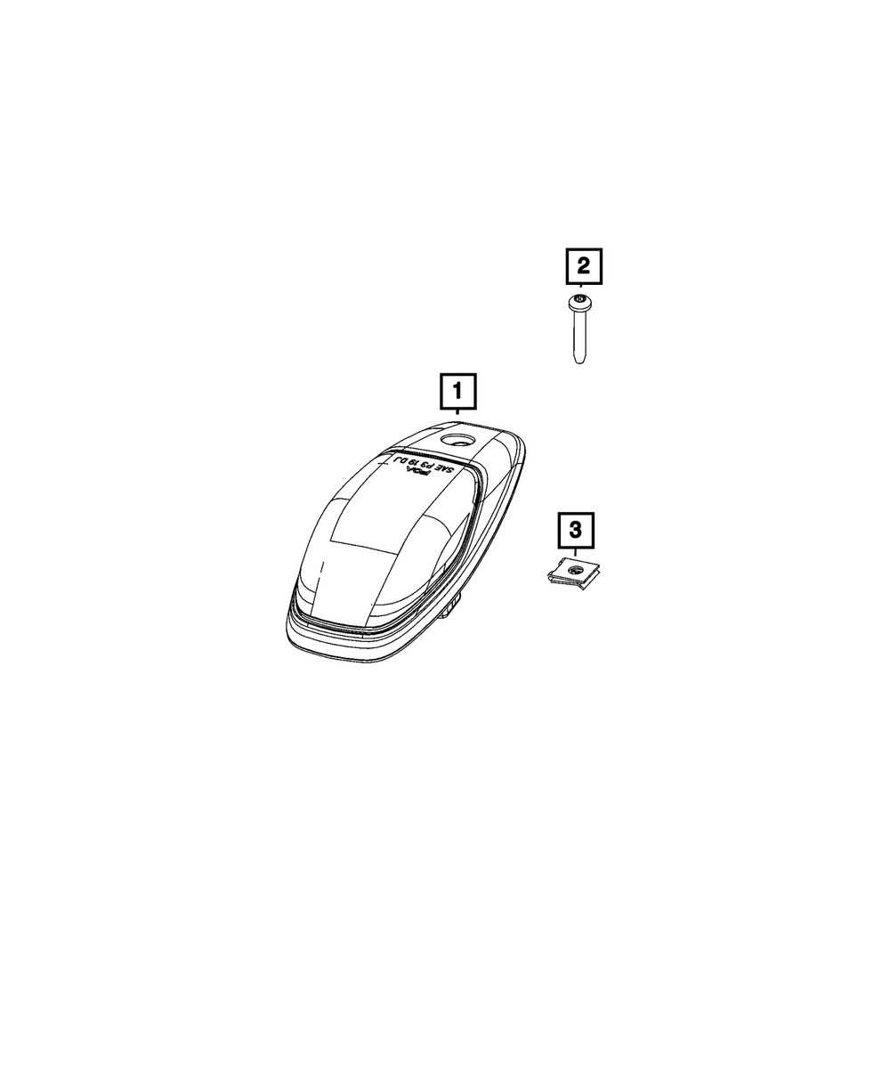 2019-2025 Ram Cab Lamp 68645452AB | Mopar OEM Parts Outlet