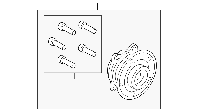 51750-J9000 - Hub Assembly 2021-2025 Kia Seltos | Kia.Parts Store