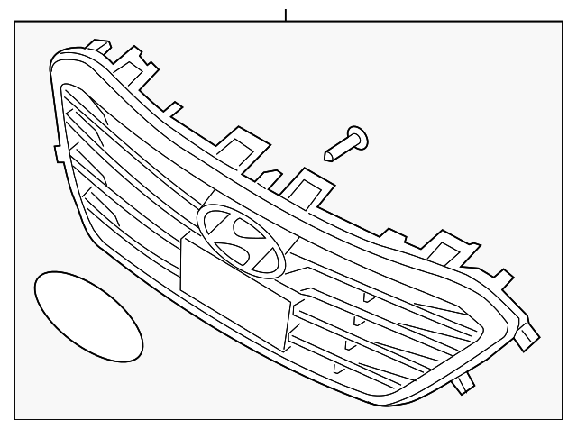 86350-C2400 - Grille Assembly - 2015-2017 Hyundai Sonata | World OEM ...