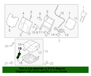 89353-1LB0A - Hinge - 2017-2021 Nissan Armada | Nissan OEM Parts Direct