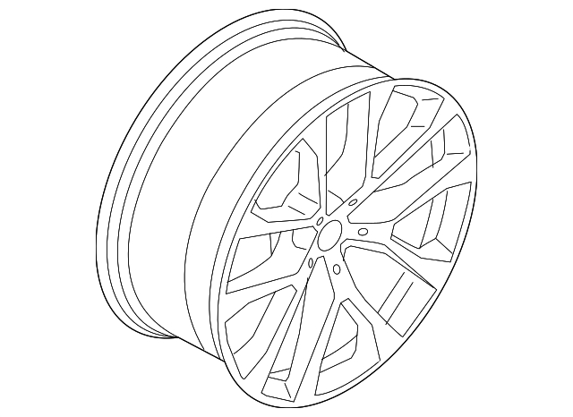 36116883757 - 2019-2025 BMW Wheel, Alloy (36-11-6-883-757) | BMW of ...