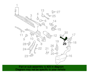 1998-2010 Volkswagen OEM NEW 07-10 VW Volkswagen Beetle Windshield ...
