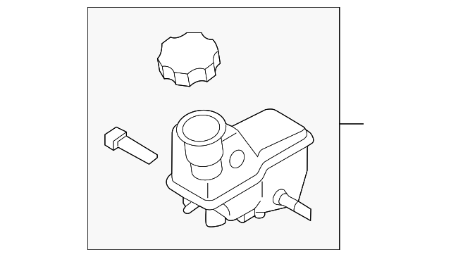 2015-2019 Hyundai Sonata Reservoir 58529-C1000 | OEM Parts Online