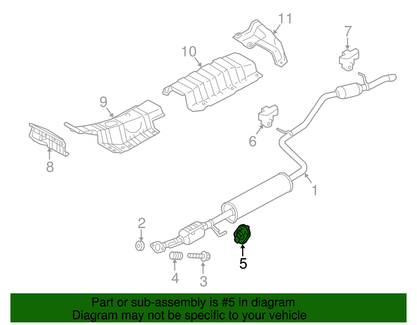1577A781 - Hanger 2018-2024 Mitsubishi Mirage G4 | Mitsubishi Direct Parts