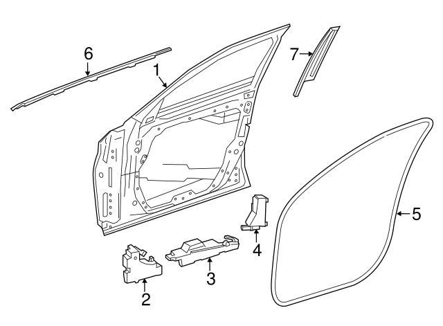 2015-2021 Mercedes-Benz Applique 205-690-07-87 | MB OEM Parts