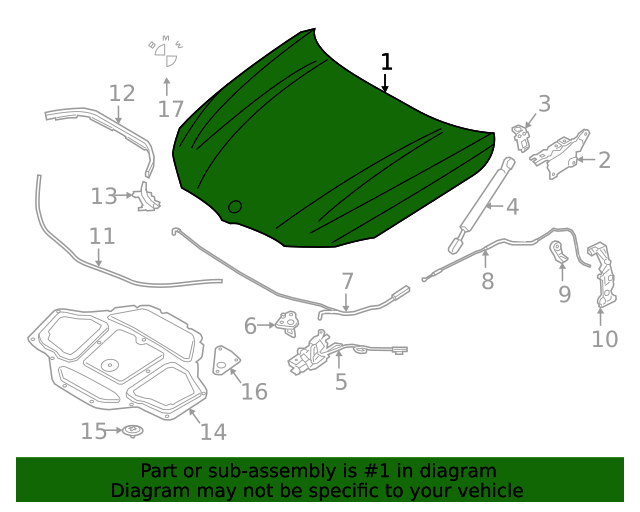 41-00-7-933-415 - Hood - 2020-2022 BMW | Buy BMW Parts Now