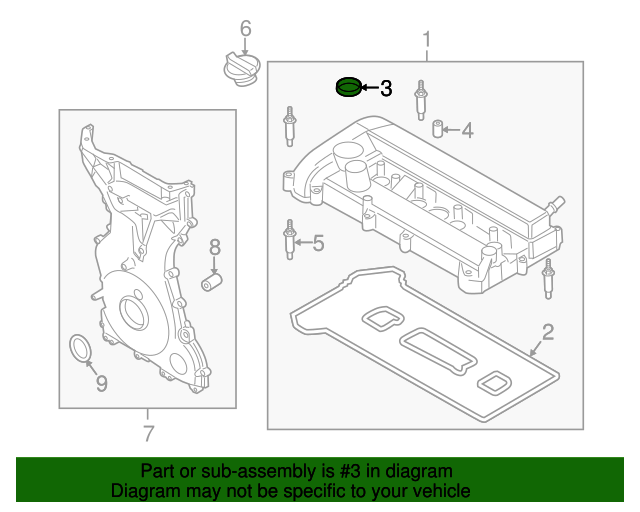 2007-2021 Ford OEM NEW Ford 2007-2020 Lincoln Mercury Engine Valve ...