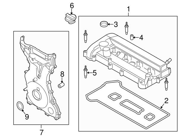 2013-2022 Ford Valve Cover Gasket CV6Z-6584-A | OEM Parts Online