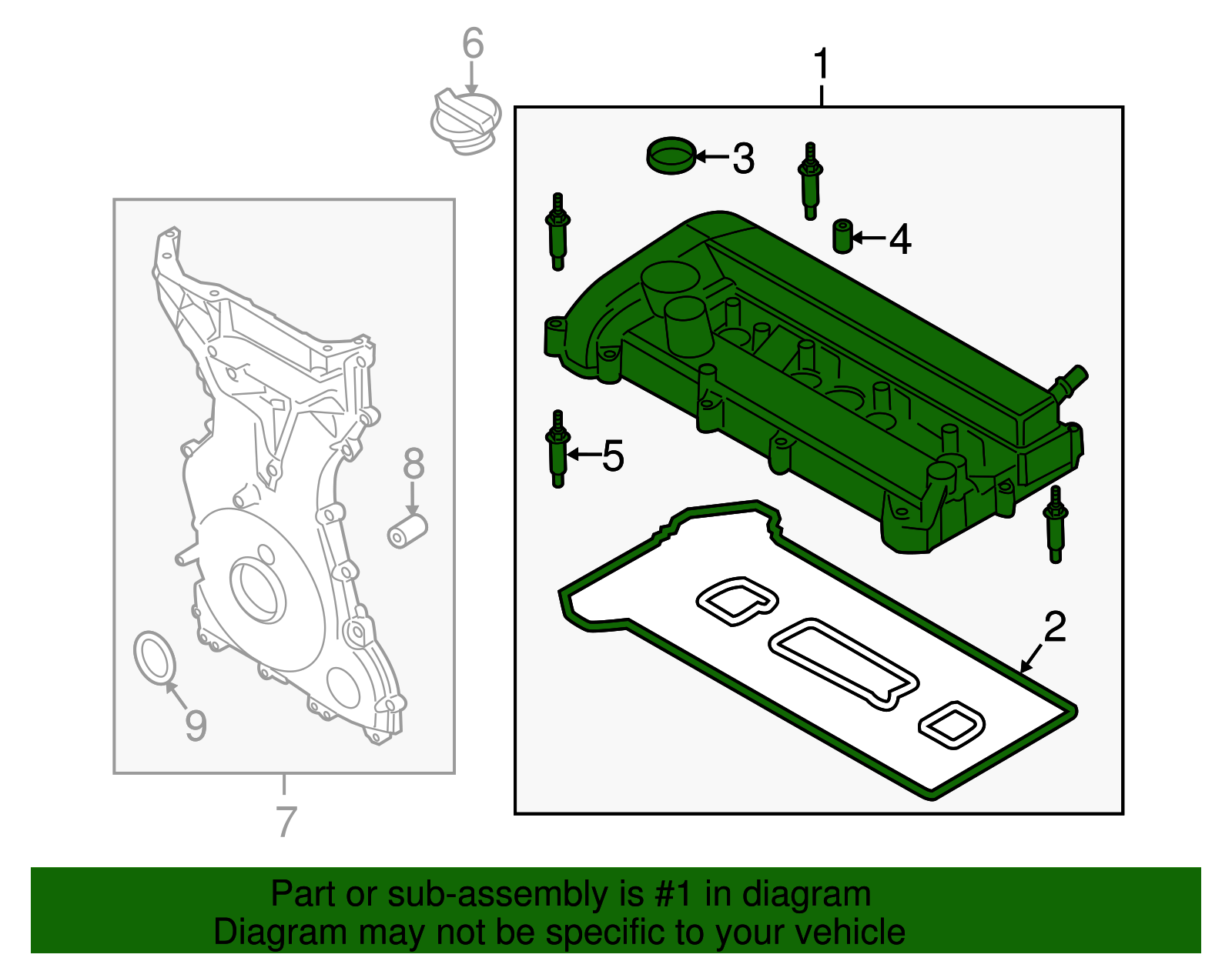 CV6Z-6582-E - Valve Cover 2013-2022 Ford | Ford Parts Direct