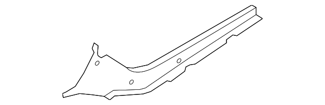2017-2024 Audi Floor Side Rail Reinforcement 8W0-803-110 | OEM Parts Online