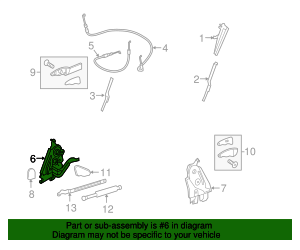 000-920-18-72-9120 - Latch Assembly 2016-2020 Mercedes-Benz Metris ...