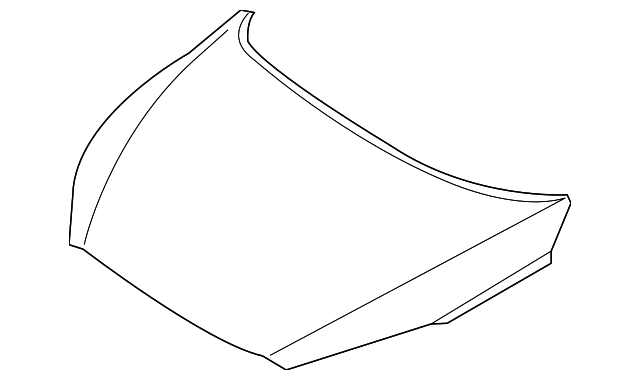 66400 C5000 - Hood 2016-2020 Kia Sorento | Kia.Parts Store